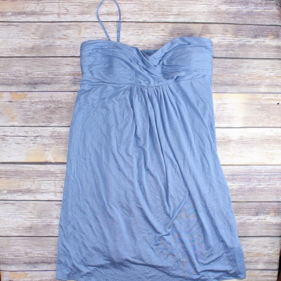 Banana Republic | Dresses | Nwt Banana Republic Blue Strapless Mini ...